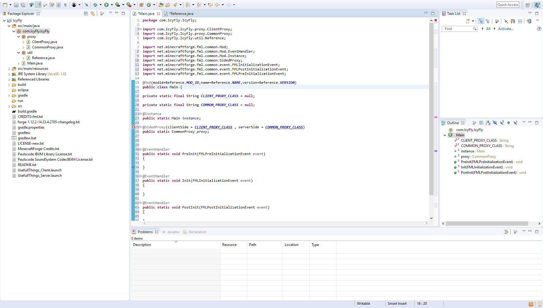 I have a problem with coding a new mod - Modder Support - Forge Forums